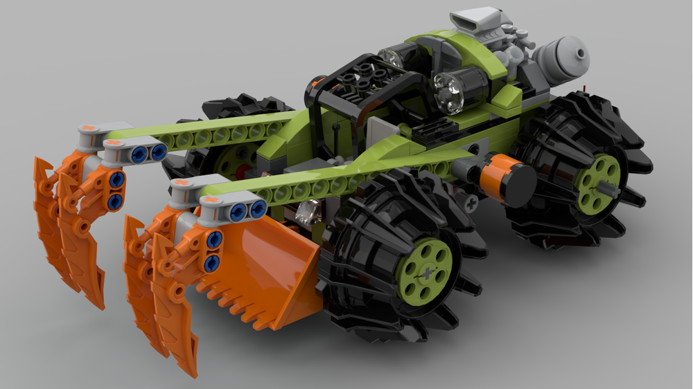 LEGO MOC 8959: Claw digger improved version by Mobilox Studios ...
