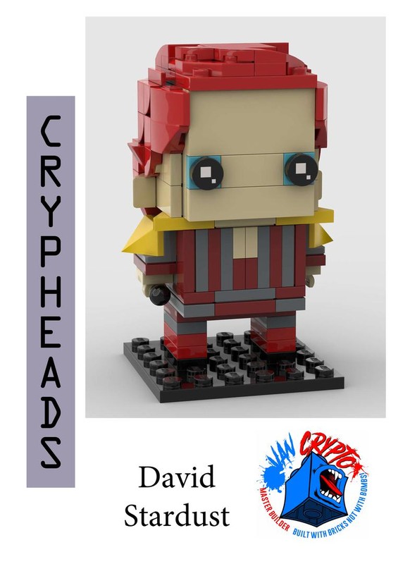 LEGO MOC David Bowie by van_crypto | Rebrickable - Build with LEGO