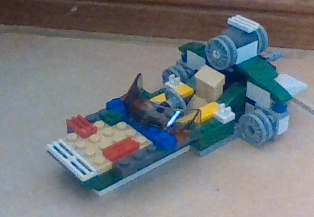 Lego Moc Lukes Landspeeder By Trainsrkool176 Rebrickable Build With