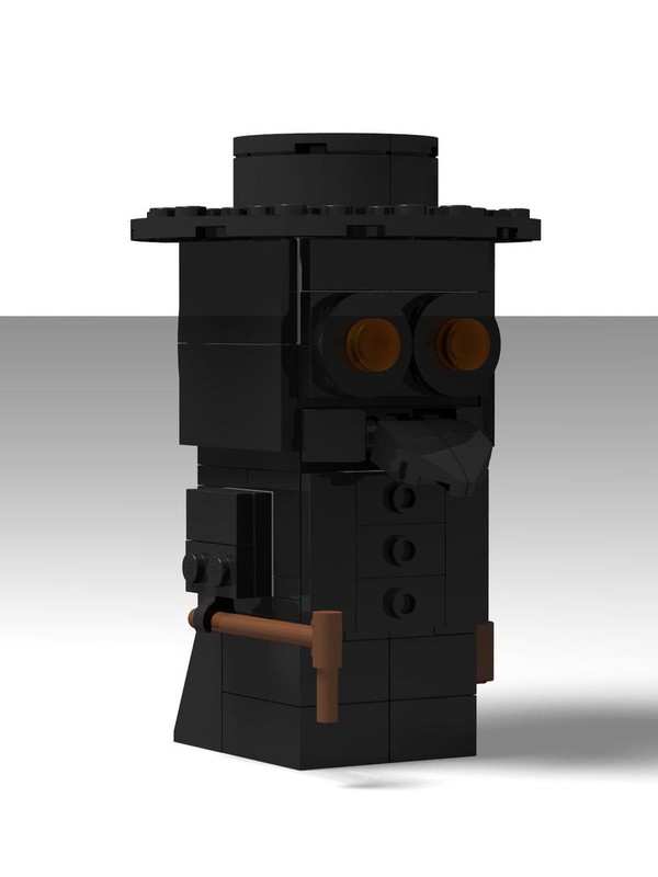 LEGO MOC Plague doctor brickheadz by ricardo ortiz | Rebrickable ...
