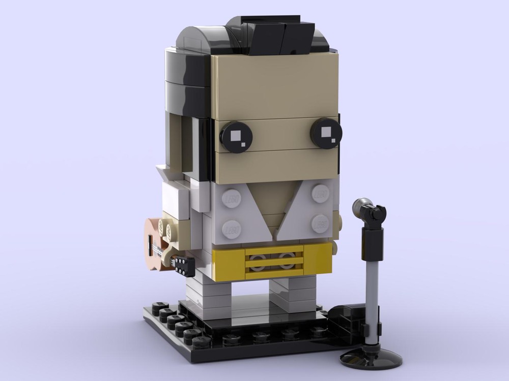 LEGO MOC Elvis Presley BrickHeadz by NinjaChips20 | Rebrickable - Build ...