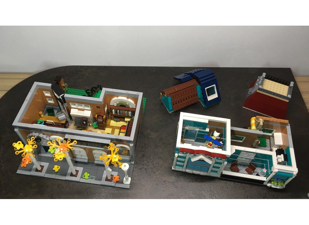 LEGO MOC 10270 - The Birch Bookshop by bohauda | Rebrickable - Build ...
