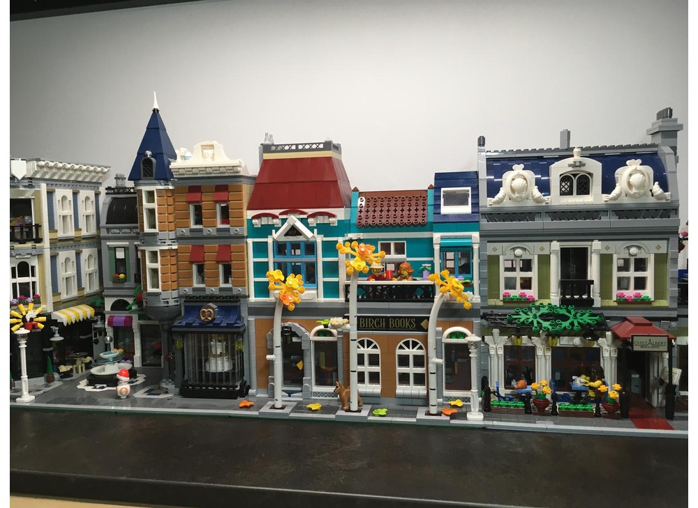 LEGO MOC 10270 - The Birch Bookshop by bohauda | Rebrickable - Build ...