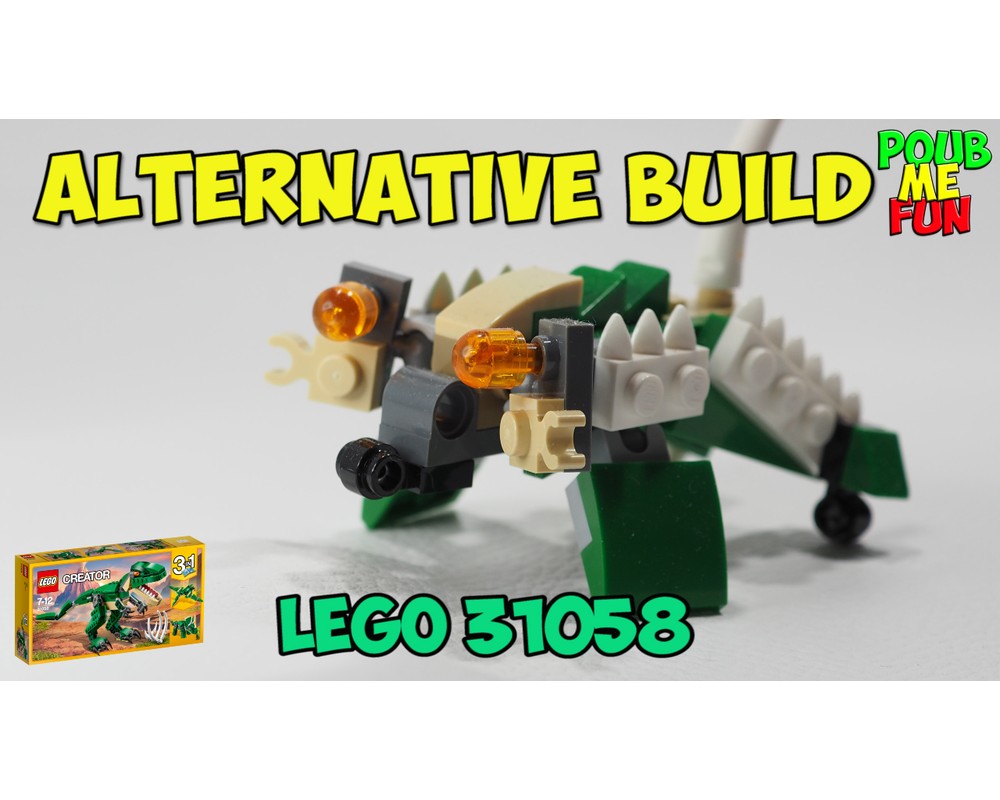 LEGO MOC LEGO 31058 | Mouse Dinosaur Mech | Alternate Build with ...