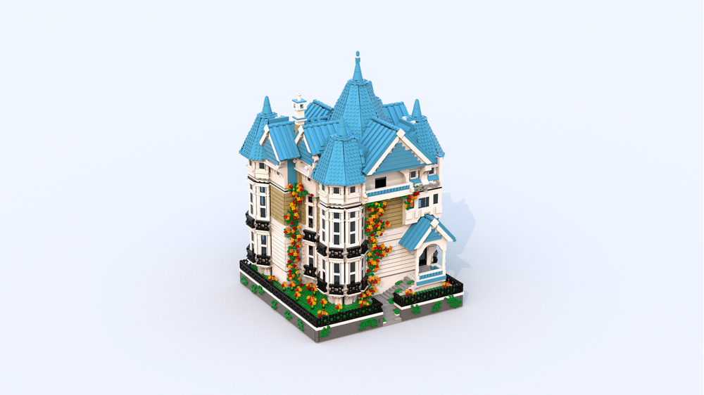 LEGO MOC Victorian House by Eve n Bricks | Rebrickable - Build with LEGO