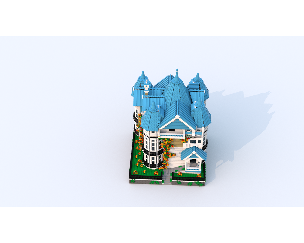 LEGO MOC Victorian House by Eve n Bricks | Rebrickable - Build with LEGO