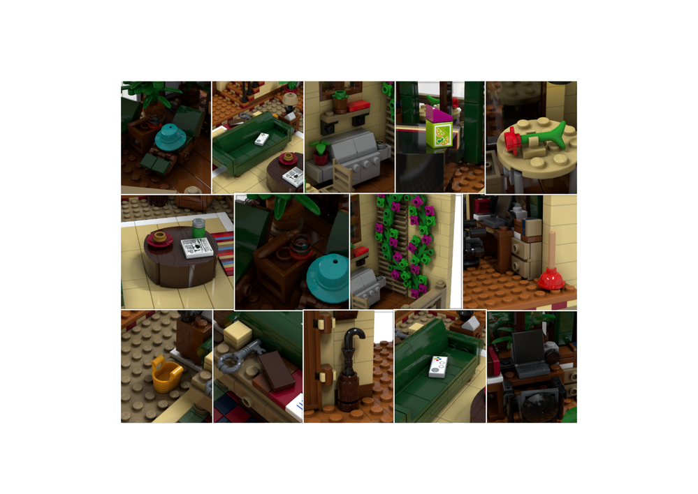 LEGO MOC LEGO Two and a Half Men MOC by thecreatorrmocs | Rebrickable ...