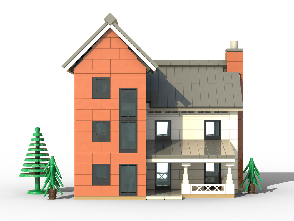 LEGO MOC Silo House by Thomus_Bean | Rebrickable - Build with LEGO