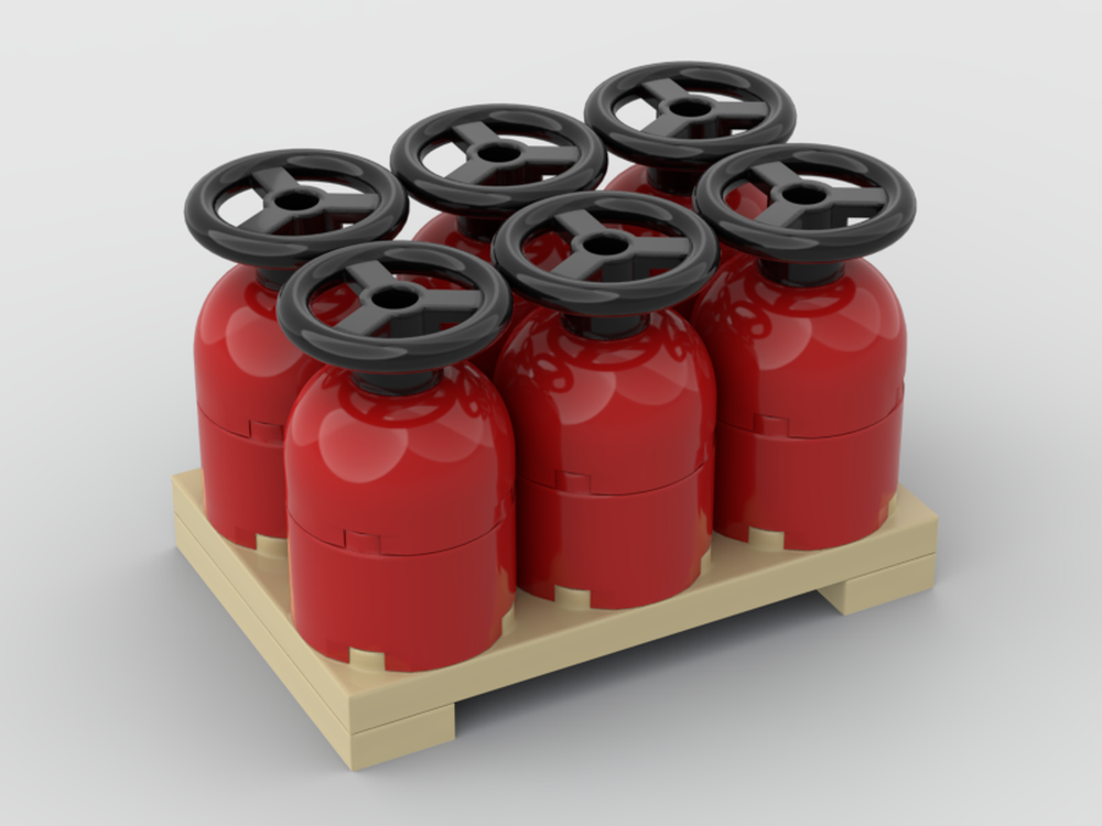 LEGO MOC Cargo Set 2 - Pallets by HaulingBricks | Rebrickable - Build ...