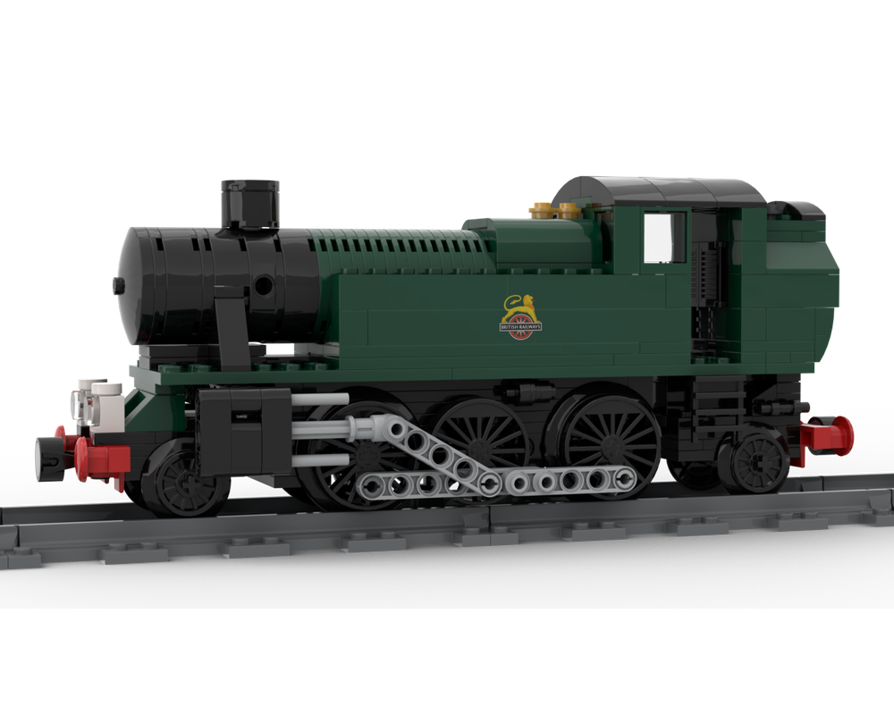 LEGO MOC Steam Tank Locomotive by studhead | Rebrickable - Build with LEGO
