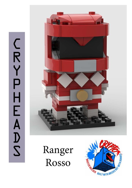 LEGO MOC Power Ranger Rosso by van_crypto | Rebrickable - Build with LEGO