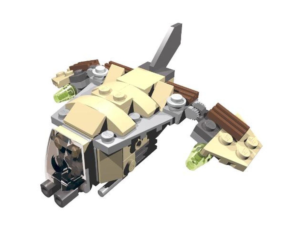 LEGO MOC 75129 Shuttle by Berth | Rebrickable - Build with LEGO