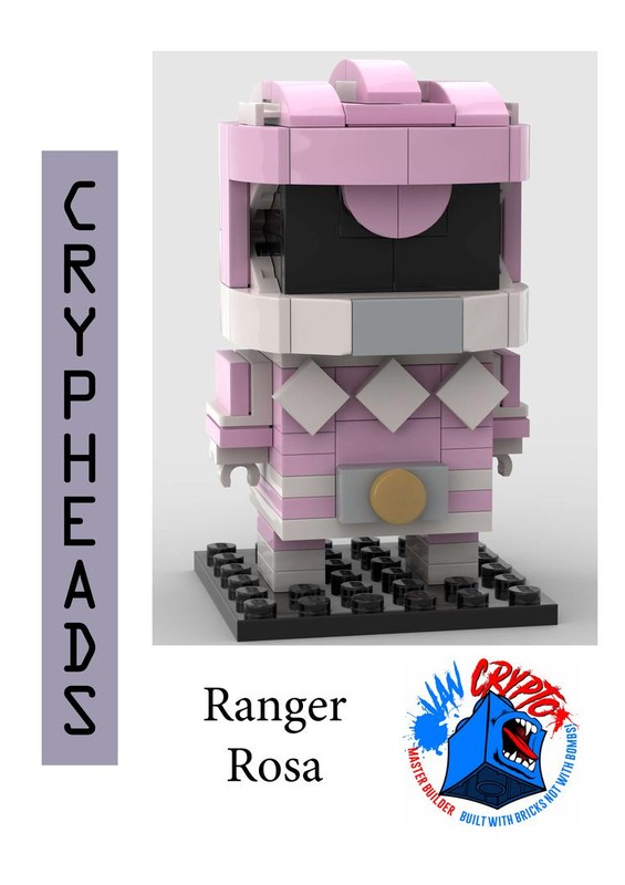 LEGO MOC Power Ranger Rosa by van_crypto | Rebrickable - Build with LEGO