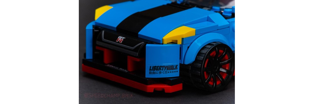 LEGO MOC Libertywalk GTR by sc.brix | Rebrickable - Build with LEGO