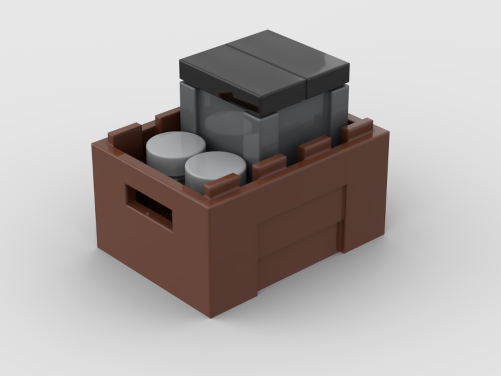 LEGO MOC Cargo Set 4 - Crates by HaulingBricks | Rebrickable - Build ...