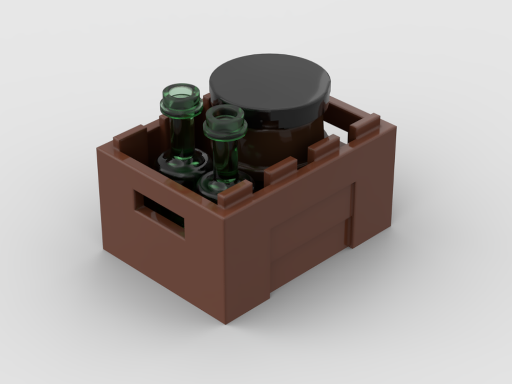 LEGO MOC Cargo Set 4 - Crates by HaulingBricks | Rebrickable - Build ...