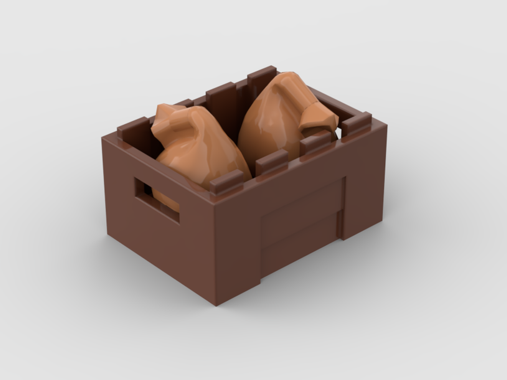 LEGO MOC Cargo Set 4 - Crates by HaulingBricks | Rebrickable - Build ...