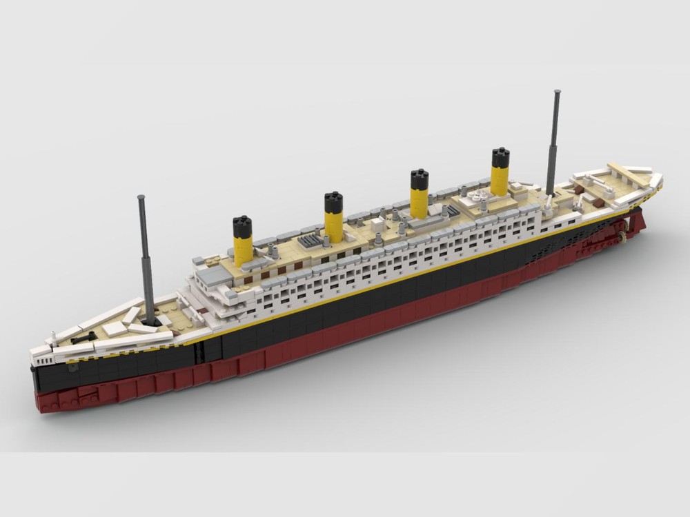 LEGO MOC RMS Olympic (Building instructions only) by bru_bri_mocs ...