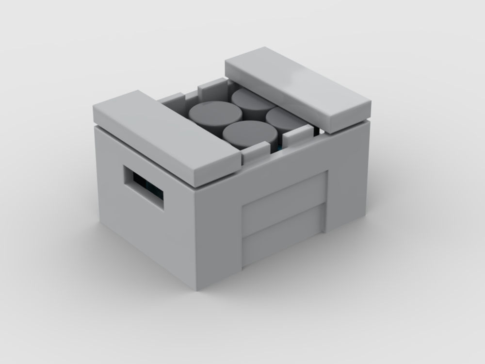 LEGO MOC Cargo Set 5 - Crates by HaulingBricks | Rebrickable - Build ...