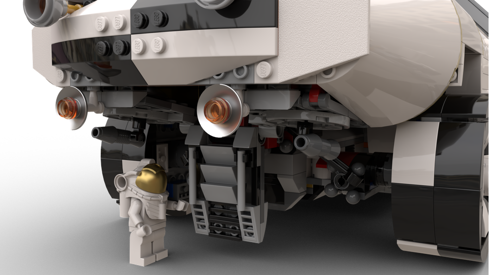 LEGO MOC Space Force Lunar Tank with functional cannon by aberrant85 ...