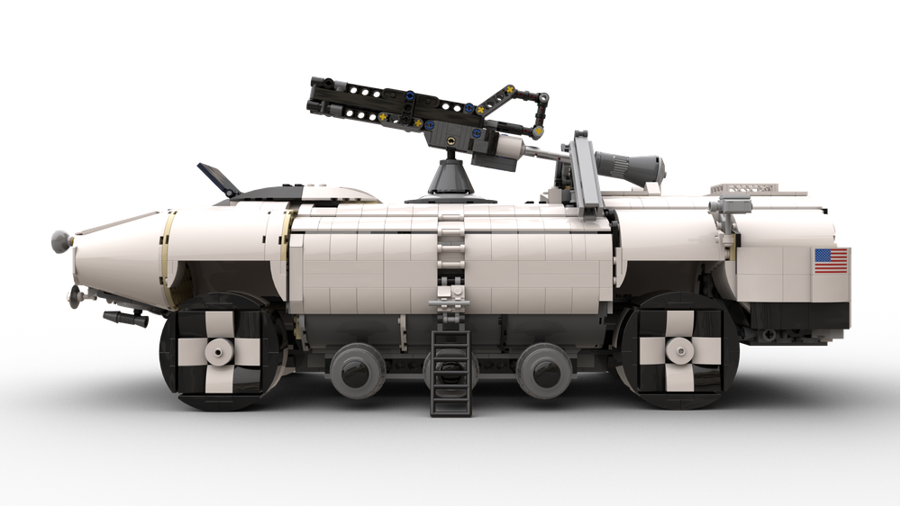 LEGO MOC Space Force Lunar Tank with functional cannon by aberrant85 ...