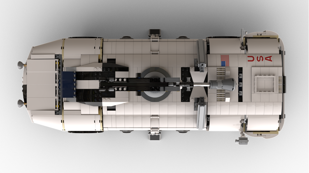 LEGO MOC Space Force Lunar Tank with functional cannon by aberrant85 ...