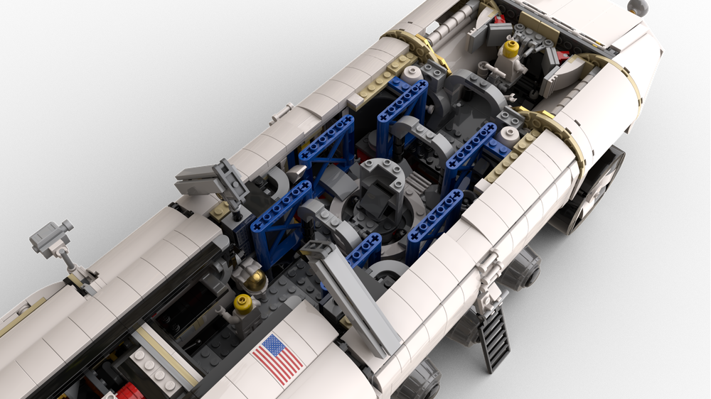 LEGO MOC Space Force Lunar Tank with functional cannon by aberrant85 ...