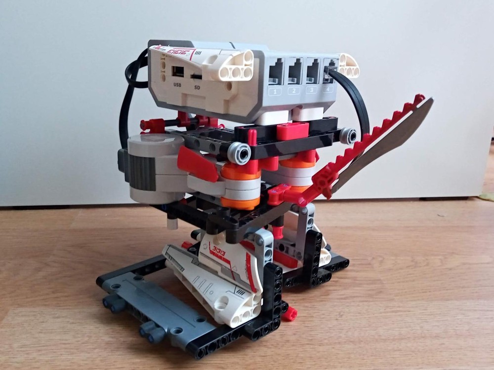 LEGO MOC 2 Leg walker by mic8per | Rebrickable - Build with LEGO