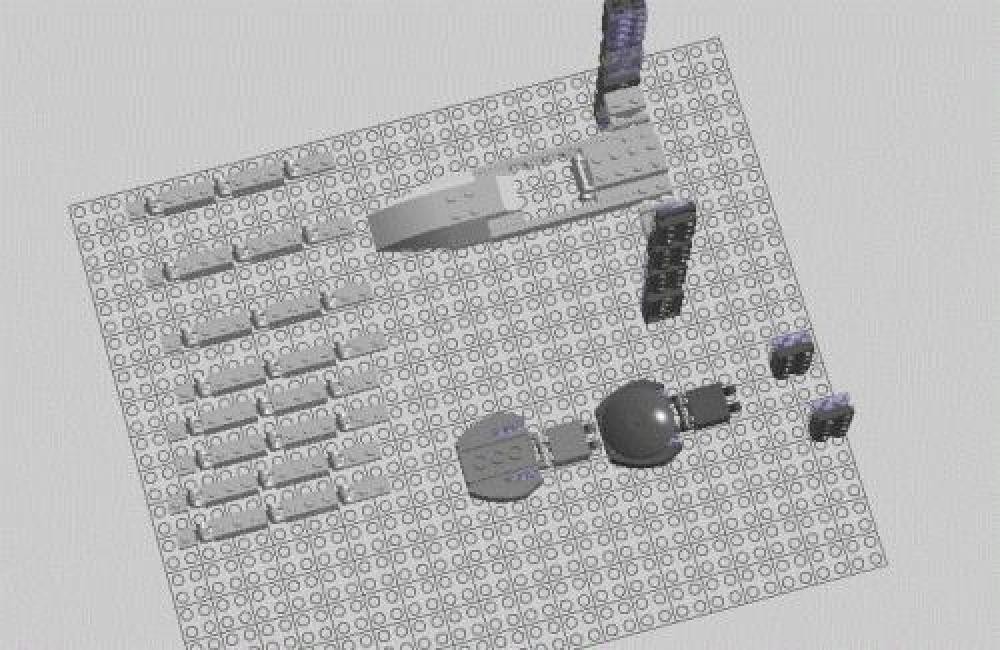 LEGO MOC ST Quasar Class by Scakah | Rebrickable - Build with LEGO