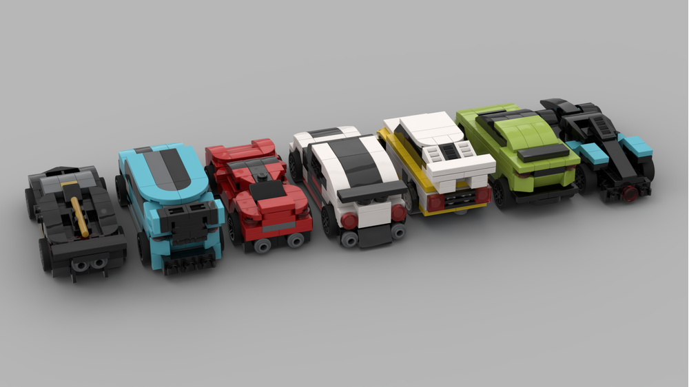 LEGO MOC Mini speed champions cars 2020 by Mobilox Studios ...