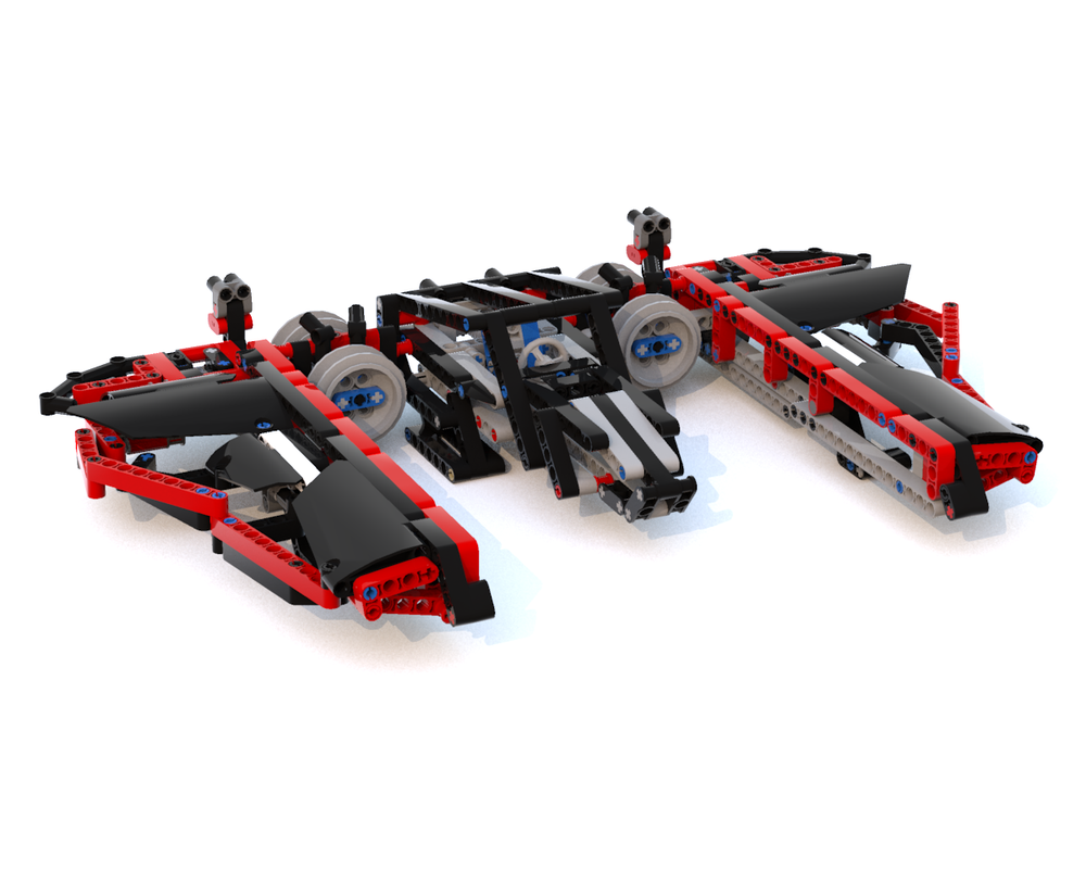 LEGO MOC 9395 Spaceship by Nequmodiva | Rebrickable - Build with LEGO
