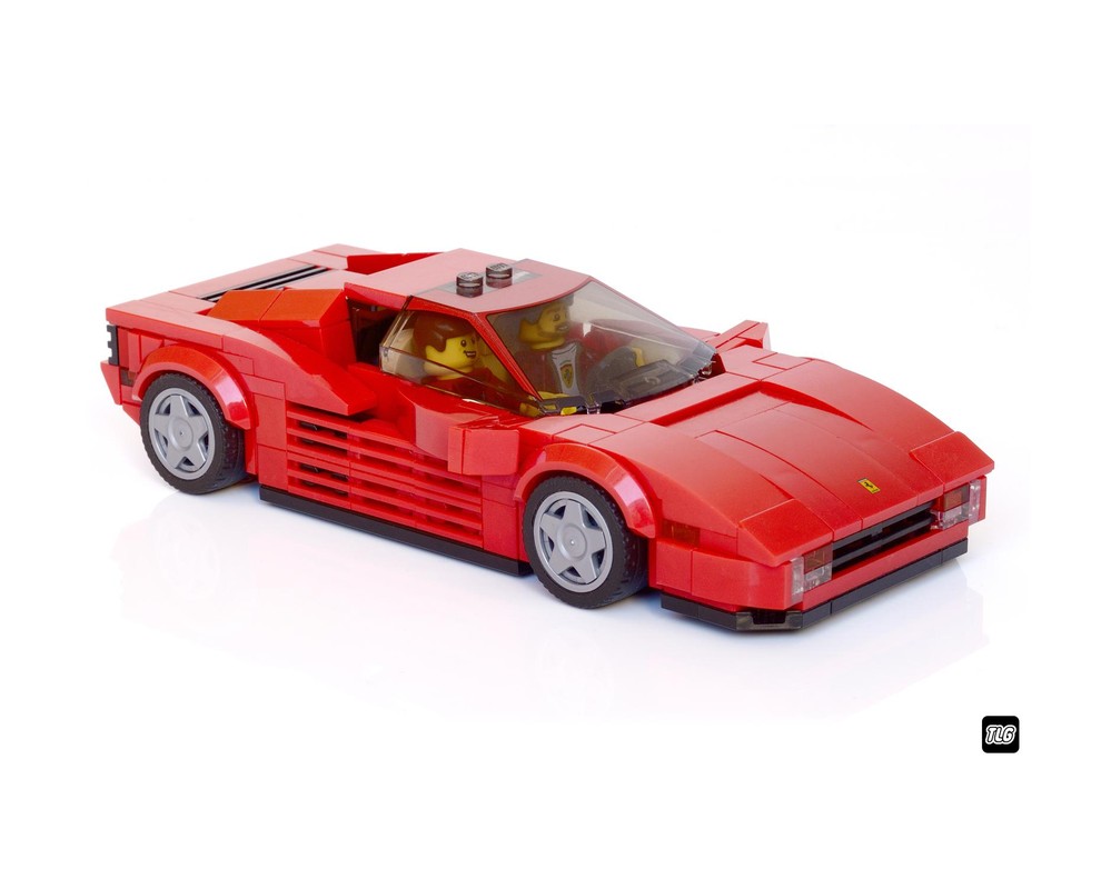 LEGO MOC Ferrari Testarossa by _TLG_ | Rebrickable - Build with LEGO