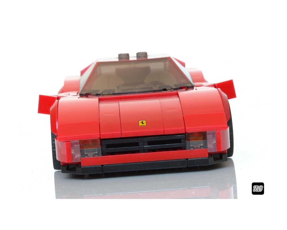 LEGO MOC Ferrari Testarossa by _TLG_ | Rebrickable - Build with LEGO