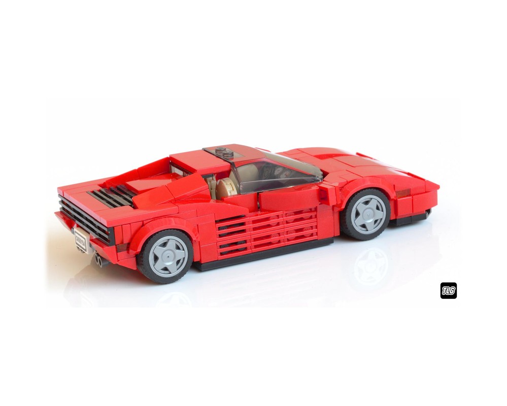 LEGO MOC Ferrari Testarossa by _TLG_ | Rebrickable - Build with LEGO