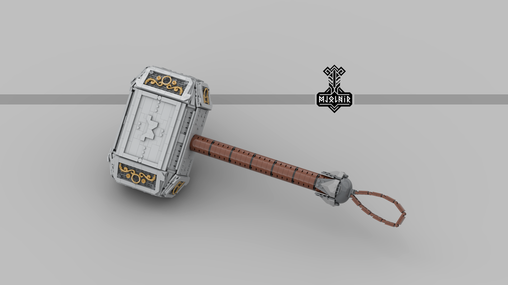 LEGO MOC Thor's Hammer - Mjolnir by kopeszku | Rebrickable - Build with ...