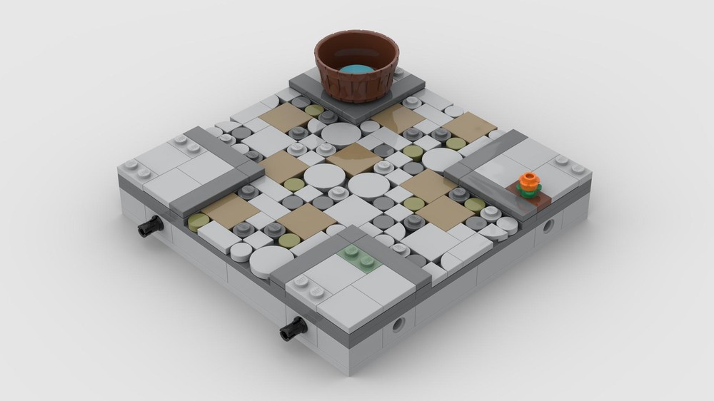LEGO MOC Mini-Medieval-Modulars 08 - "X-Crossing" by mocscout ...