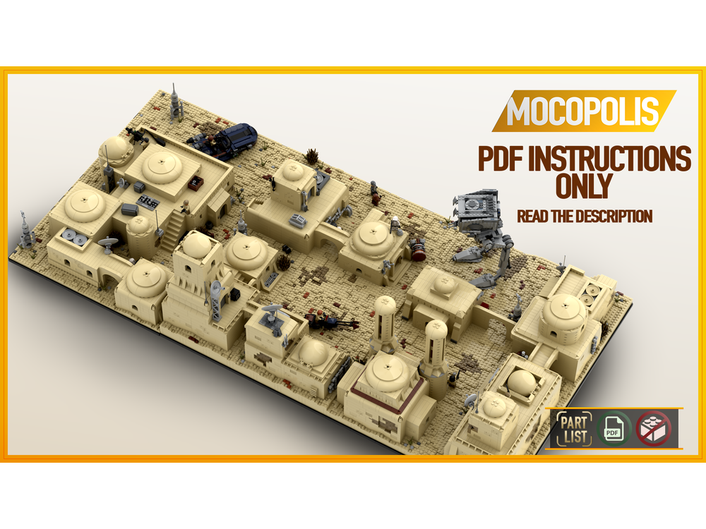 LEGO MOC SW Tatooine Mos Eisley Cantina #1 #2 #3 by MOCOPOLIS ...