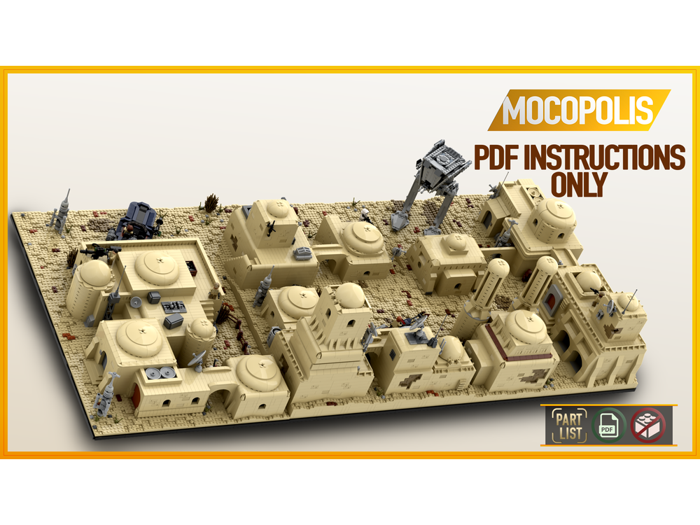 LEGO MOC SW Tatooine Mos Eisley Cantina #1 #2 #3 by MOCOPOLIS ...
