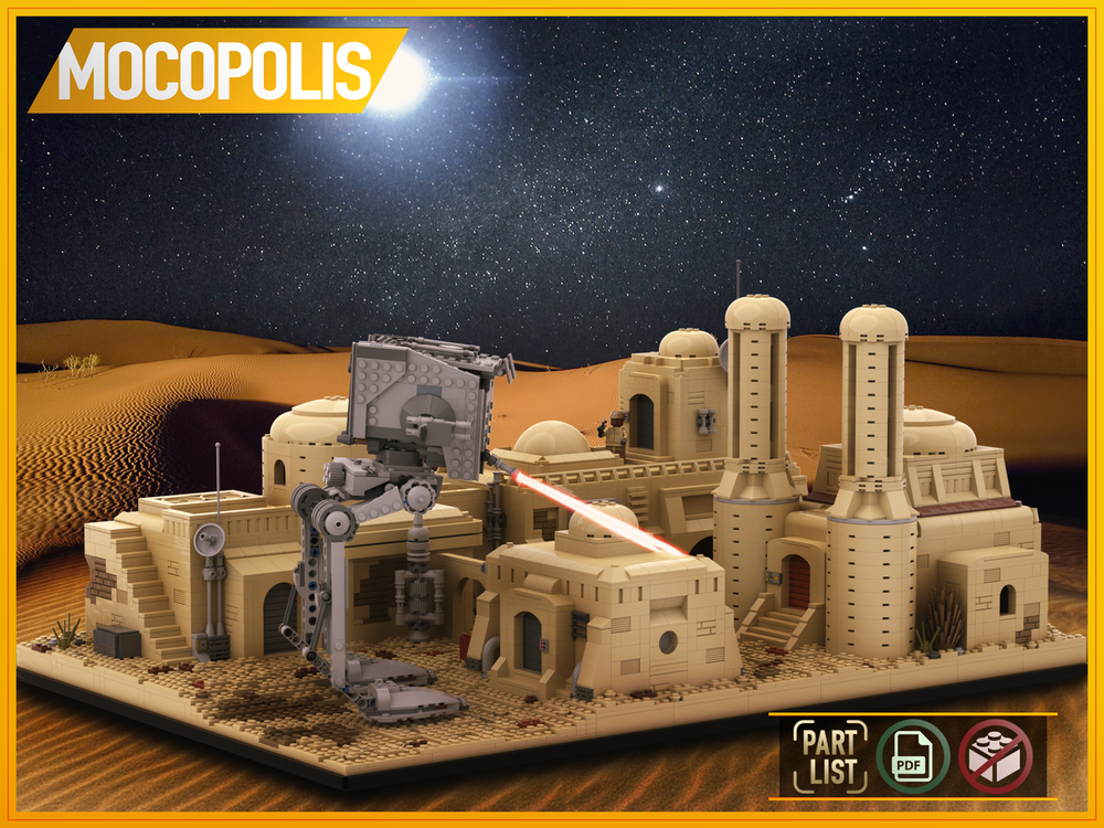 LEGO MOC SW Tatooine Mos Eisley Cantina #1 #2 #3 by MOCOPOLIS ...