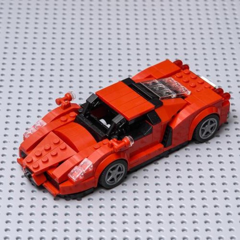LEGO MOC Ferrari Enzo by Keep On Bricking | Rebrickable - Build with LEGO