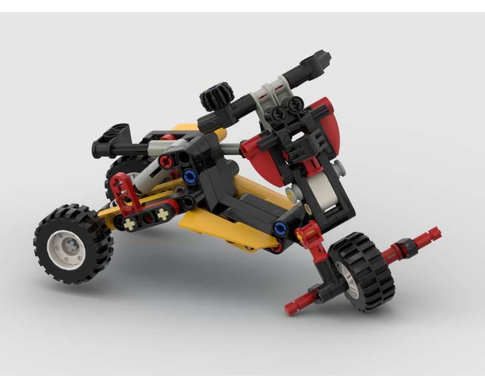 LEGO MOC Drift Trike by kevinbrickfr | Rebrickable - Build with LEGO
