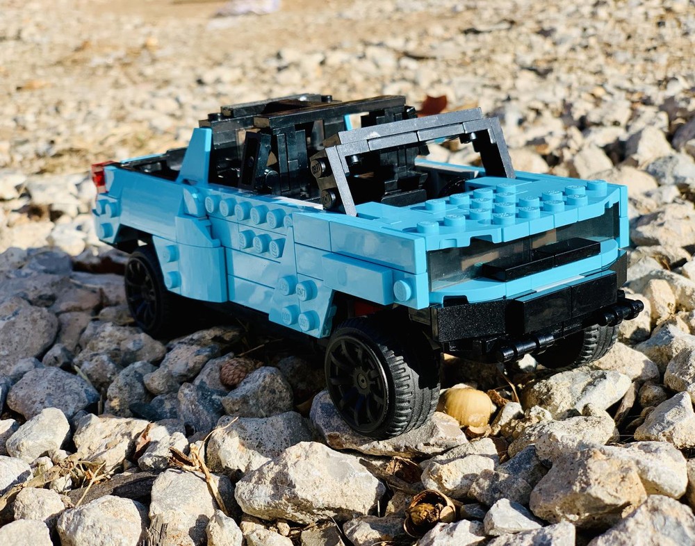 LEGO MOC 76898 GMC Hummer EV 2022 by Turbo8702 | Rebrickable - Build ...