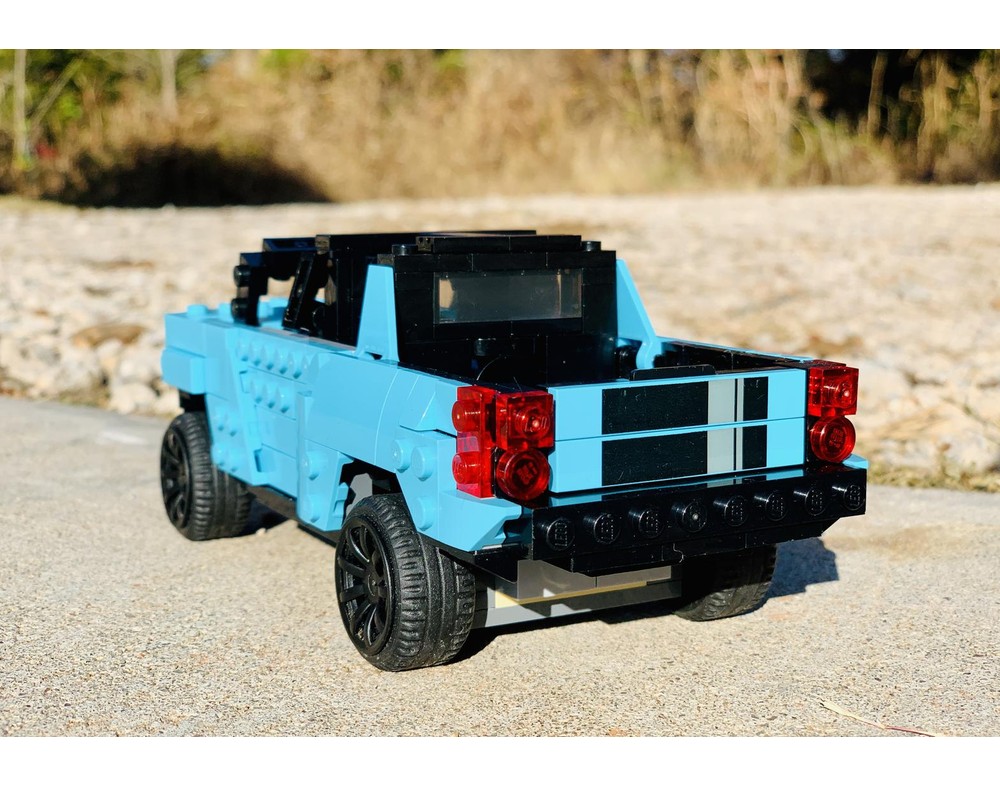 LEGO MOC 76898 GMC Hummer EV 2022 by Turbo8702 | Rebrickable - Build ...