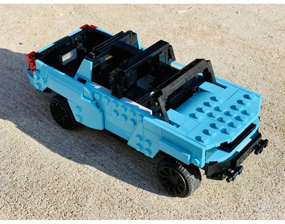 LEGO MOC 76898 GMC Hummer EV 2022 by Turbo8702 | Rebrickable - Build ...