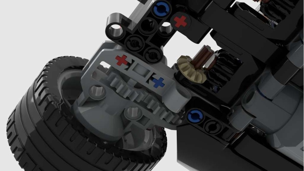 LEGO MOC Basic Technic RC Chassis w/ Instructions by MartinLegoMuc ...