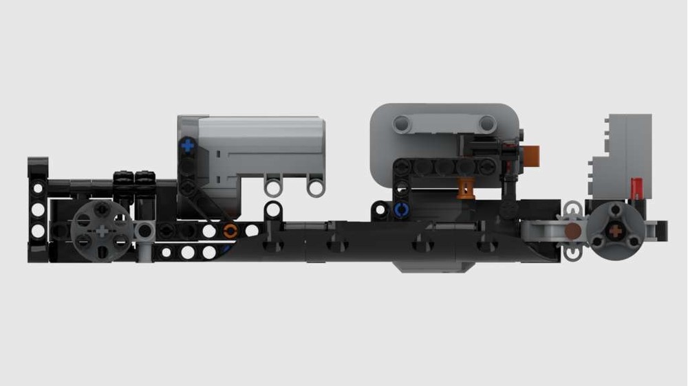 LEGO MOC Basic Technic RC Chassis w/ Instructions by MartinLegoMuc ...