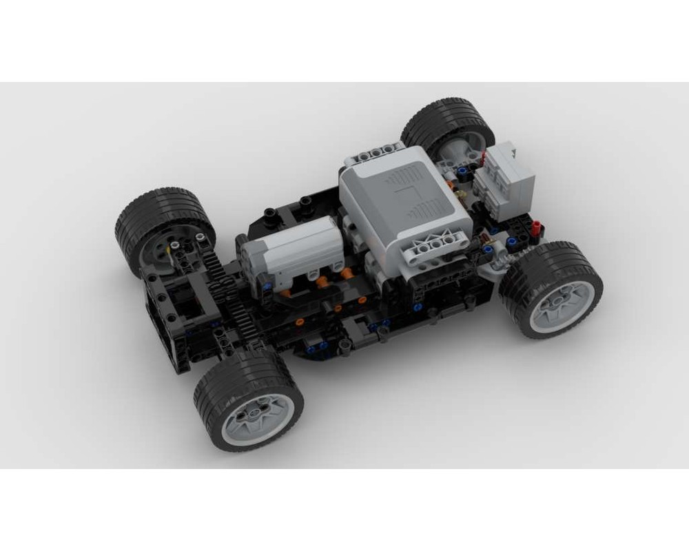 LEGO MOC Basic Technic RC Chassis w/ Instructions by MartinLegoMuc ...