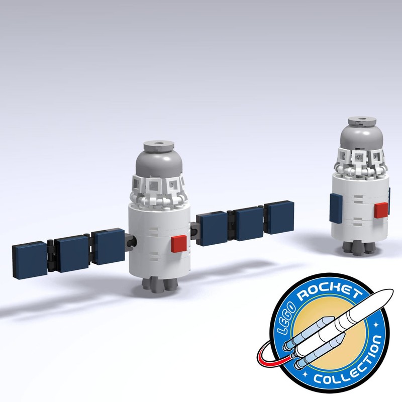 Lego Moc Next Gen Chinese Capsule 1110 Like Saturn V By Dixenet
