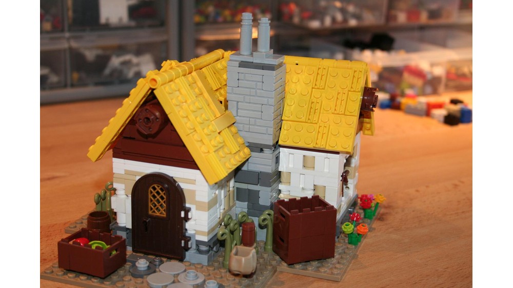 LEGO MOC Medieval Farmhouse by noggels | Rebrickable - Build with LEGO