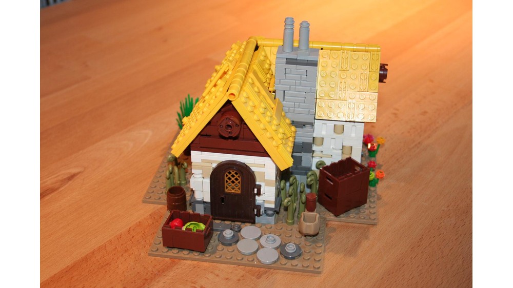 LEGO MOC Medieval Farmhouse by noggels | Rebrickable - Build with LEGO